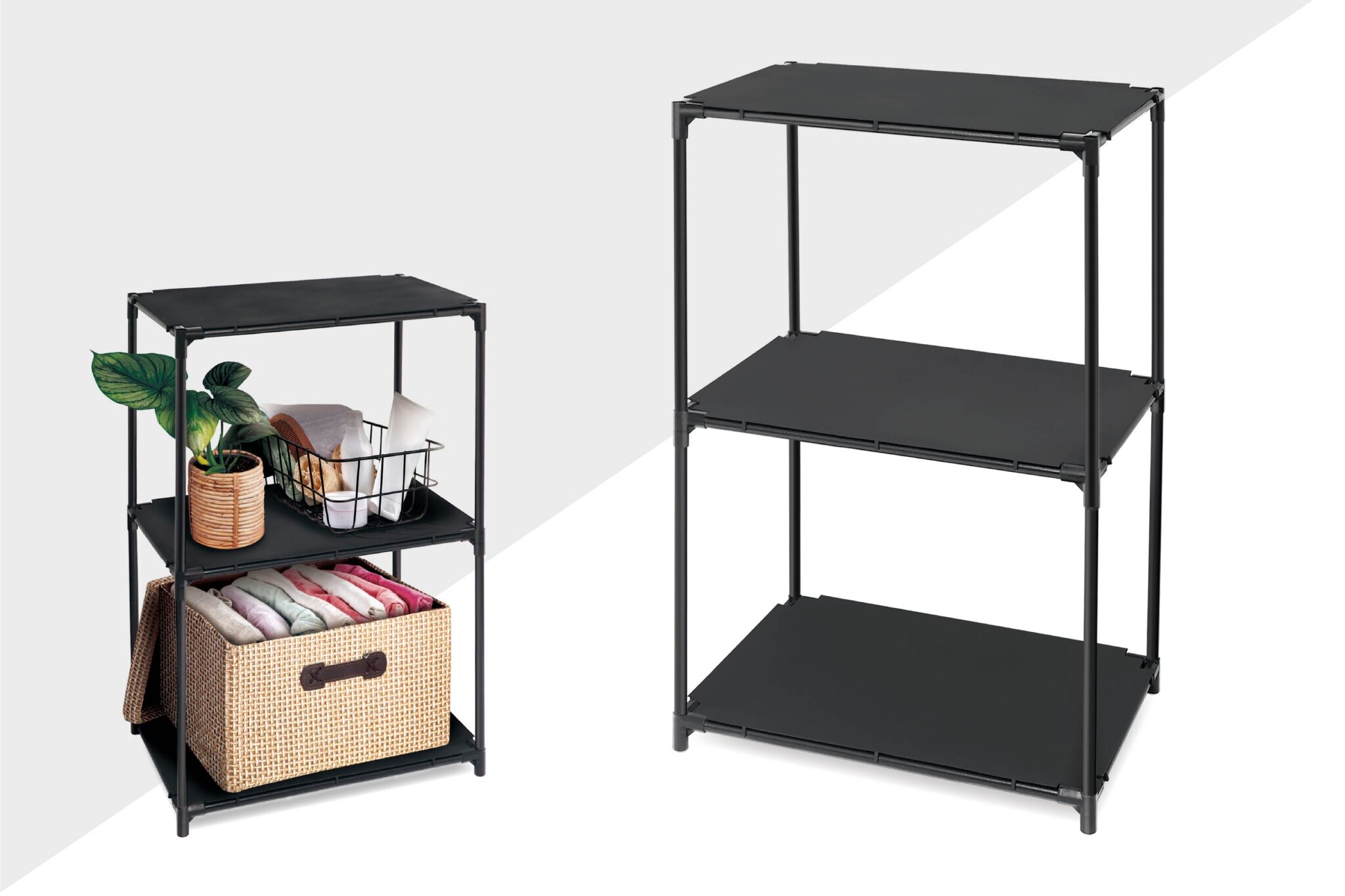 3段収納キャスターラック | 株式会社ハック